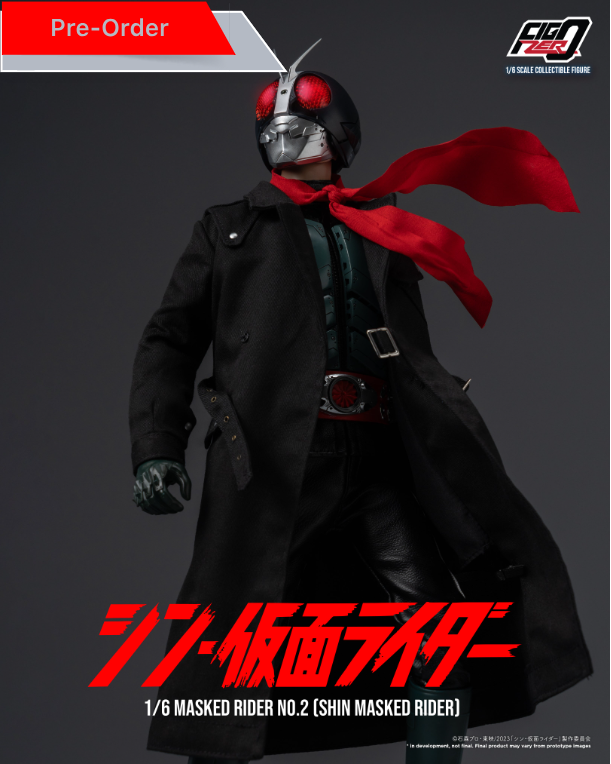 [Pre-order]Threezero - 3Z0488 - Shin Masked Rider - FigZero 1/6 Masked ...